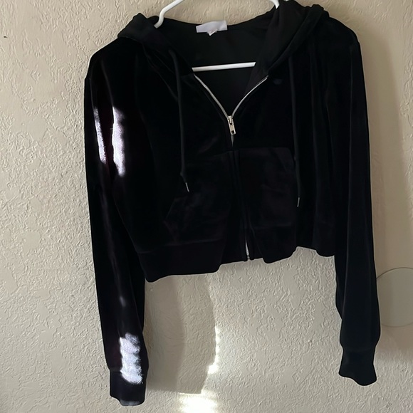 Colsie | Tops | Y2k Halter Top Zip Up Hoodie | Poshmark